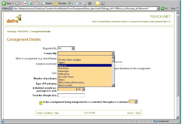 PEACH User Guide - UK Plant Health Information Portal
