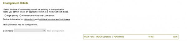 PEACH User Guide - UK Plant Health Information Portal