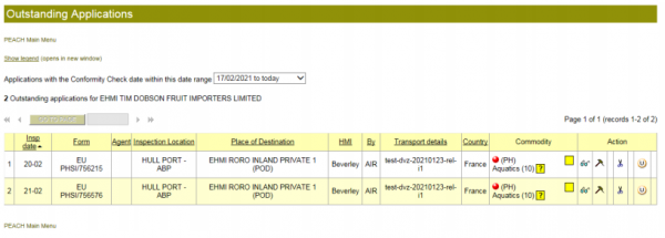 PEACH User Guide - UK Plant Health Information Portal