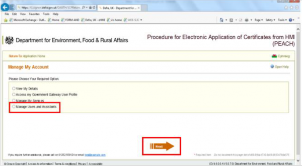 PEACH User Guide - UK Plant Health Information Portal