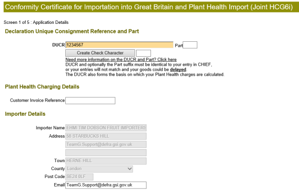 PEACH User Guide - UK Plant Health Information Portal